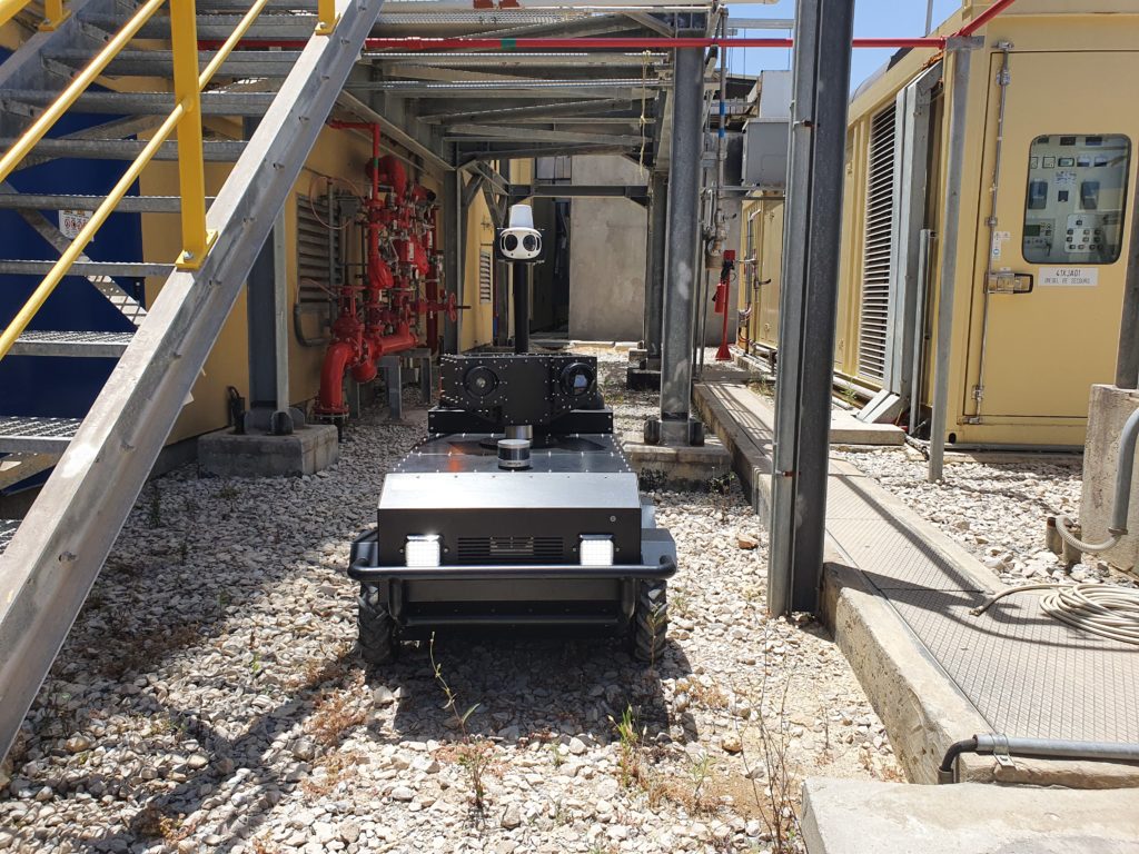 Caractéristiques du robot de sécurité PGuard - Enova Robotics