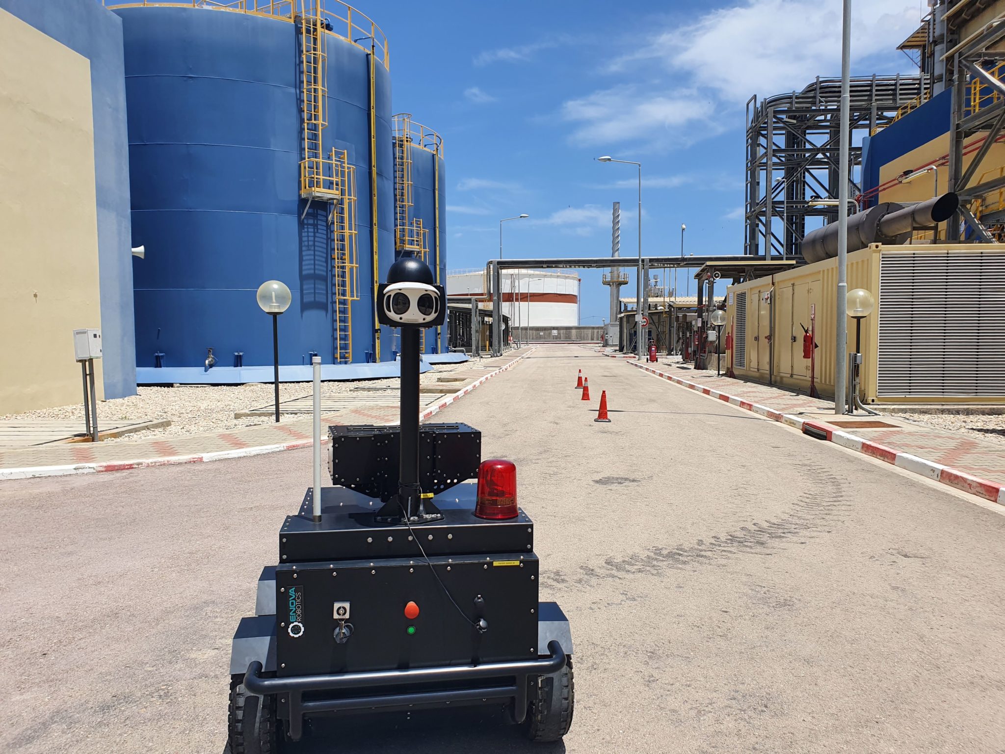 Caractéristiques du robot de sécurité PGuard - Enova Robotics