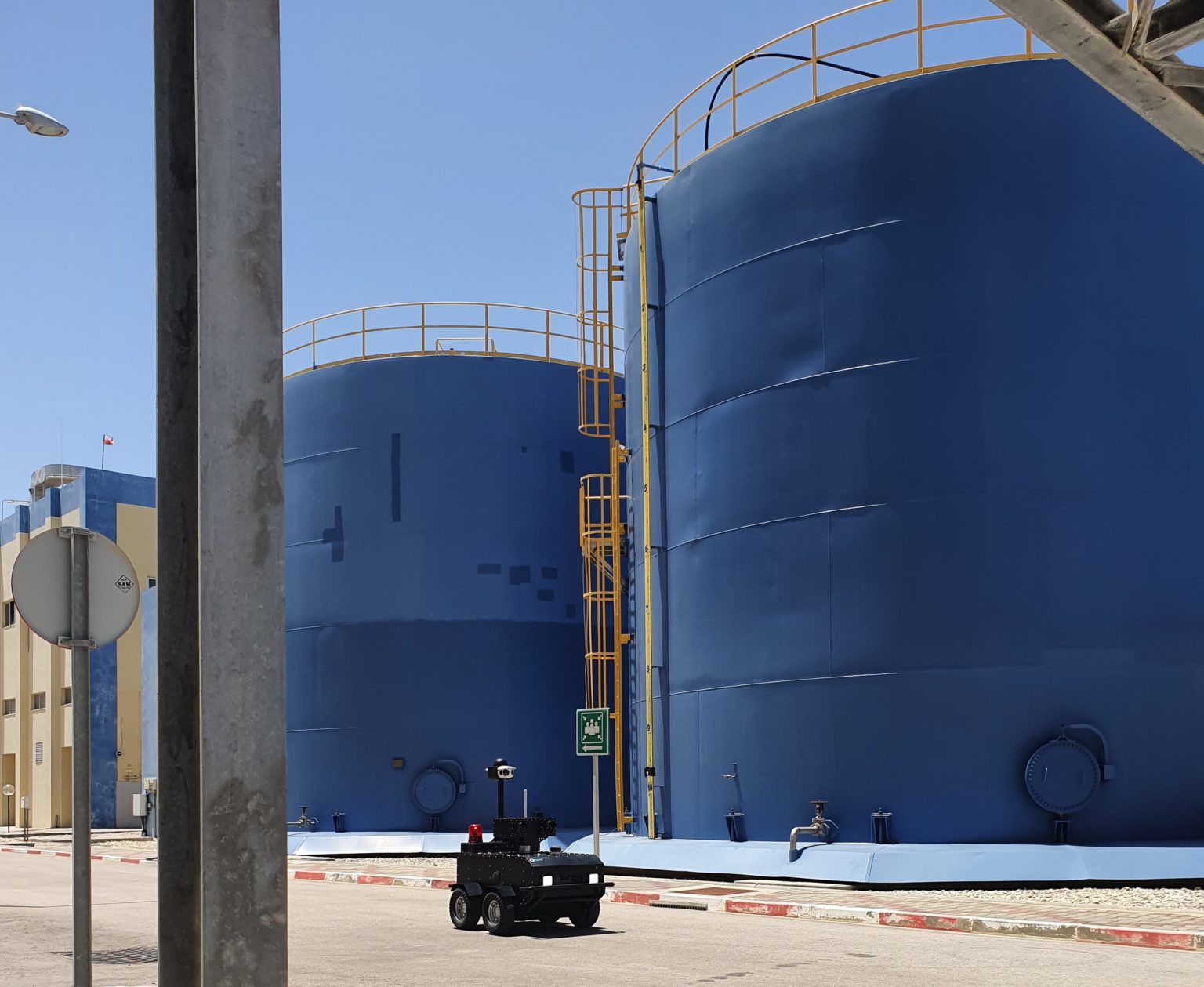 Caractéristiques du robot de sécurité PGuard - Enova Robotics