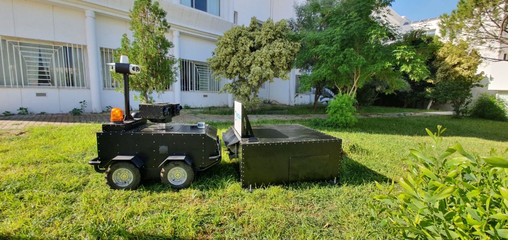 Caractéristiques du robot de sécurité PGuard - Enova Robotics